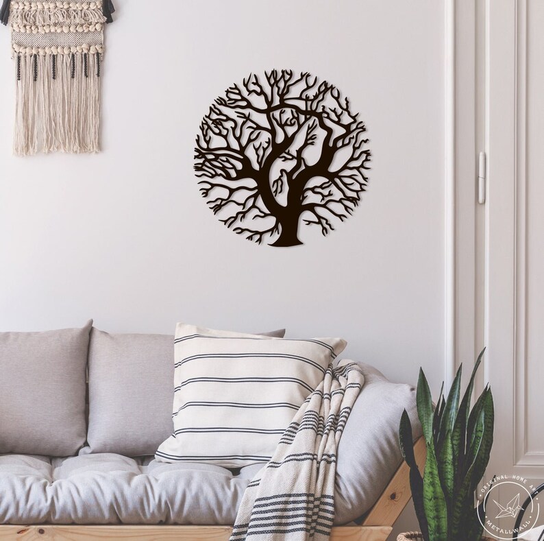 Laser Cut Tree Wall Art Tree of Life Vector Cdr Svg Aı Dxf - Etsy