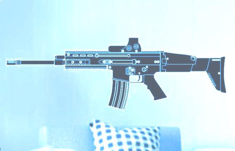 Laser Cut Rifle Sticker Cdr Dxf Svg Pdf File - Etsy Australia