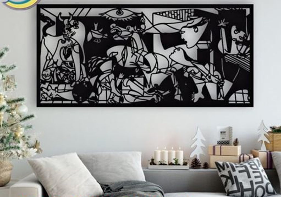Laser Cut Abstract Model Wall Art Cdr Dxf Svg Ai File - Etsy