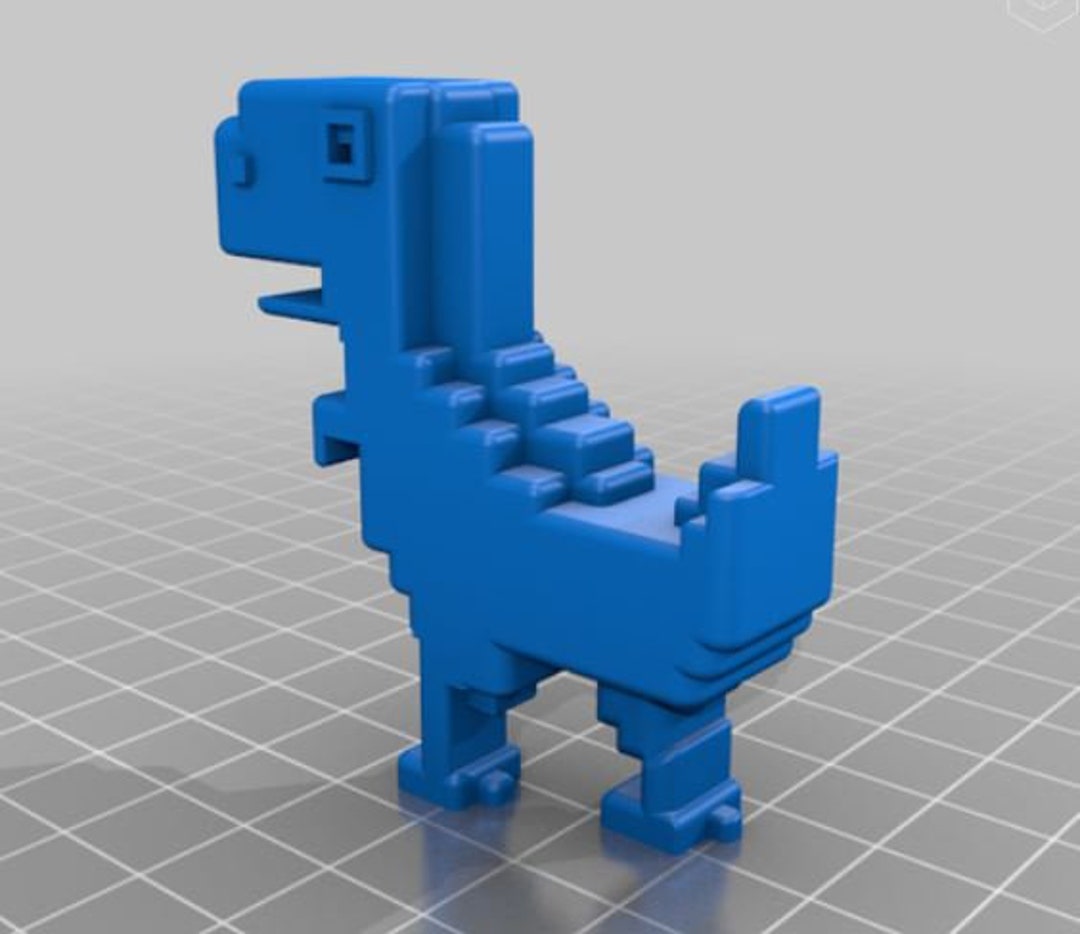 3D Painting STL File Offline Dino-instant Download - Etsy