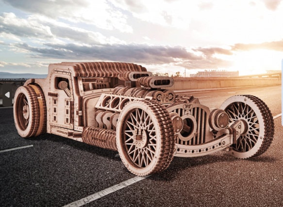 Laser Cut Car Model With Assembly Cdr Dxf Svg Ai File - Etsy