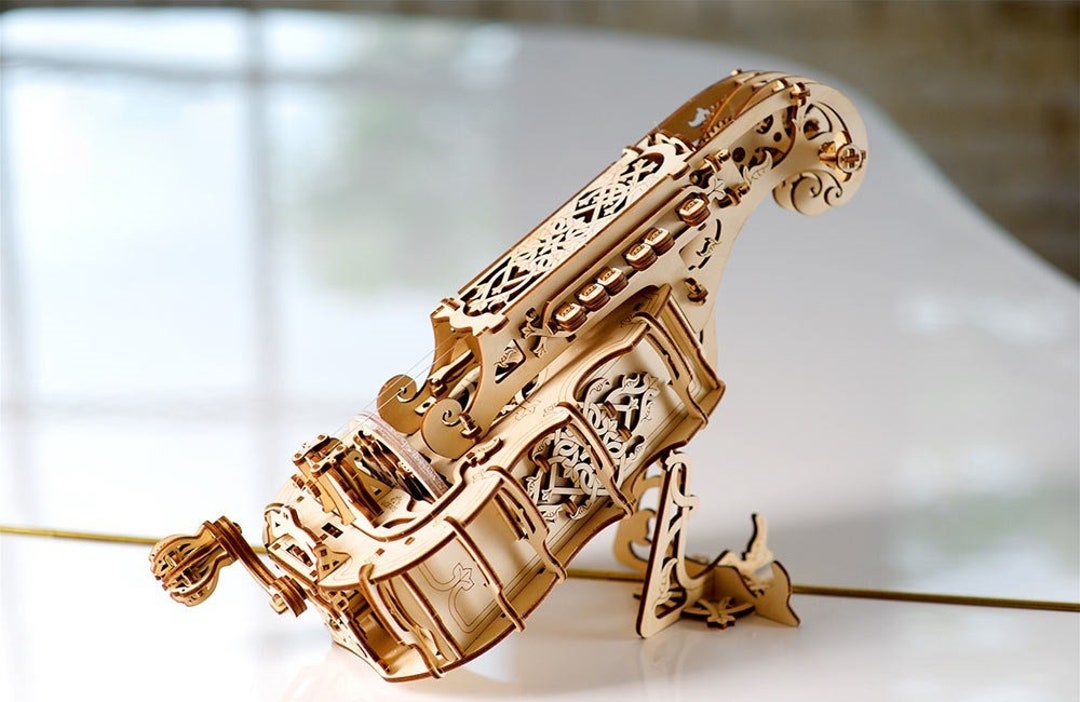 Laser Cut Model Violin Cdr Dxf Svg Pdf File - Etsy UK