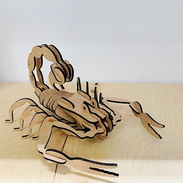 Wooden Scorpion Art - Etsy