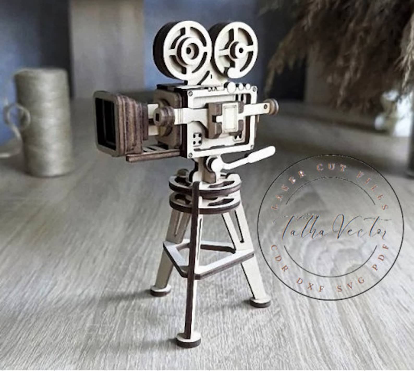 Laser Cut Camera Model Cdr Dxf Svg Pdf File Vector - Etsy