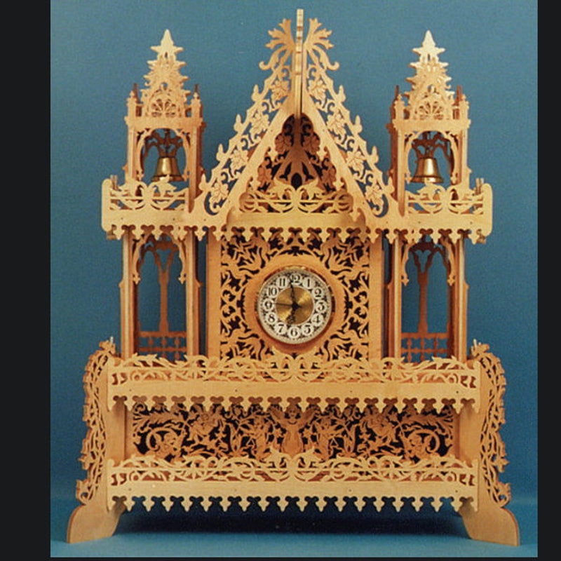 Laser Cut Clock - Etsy