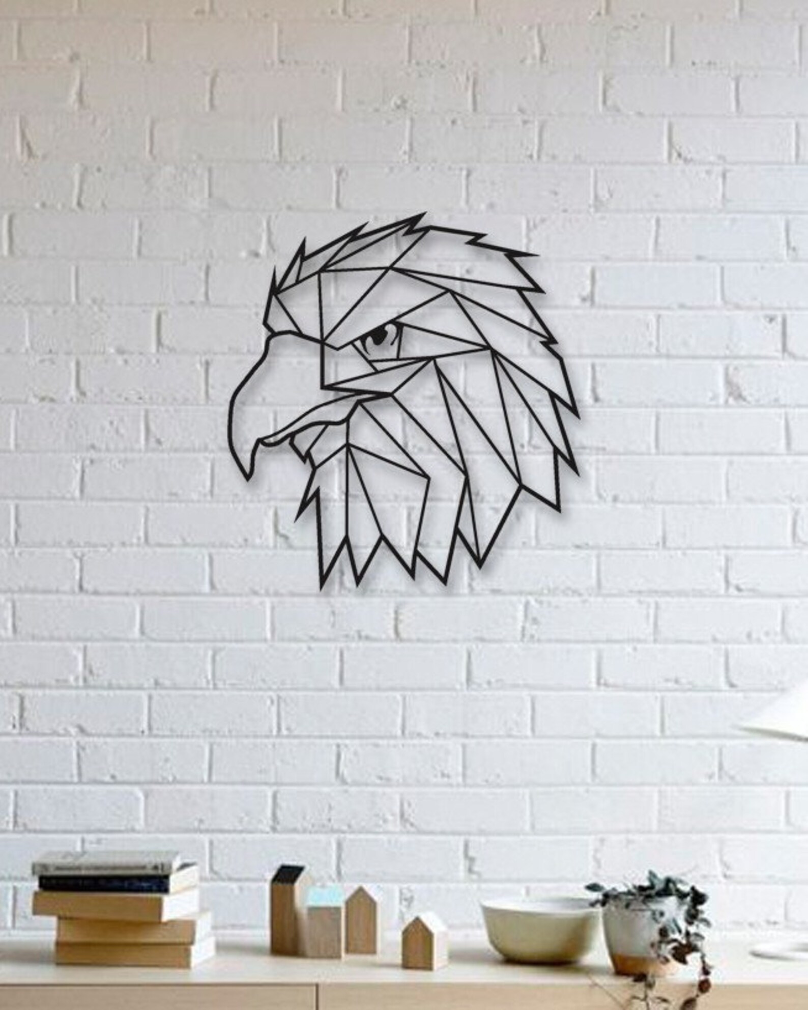 Laser Cut Eagle Model Wall Art Cdr Dxf Svg Ai File - Etsy