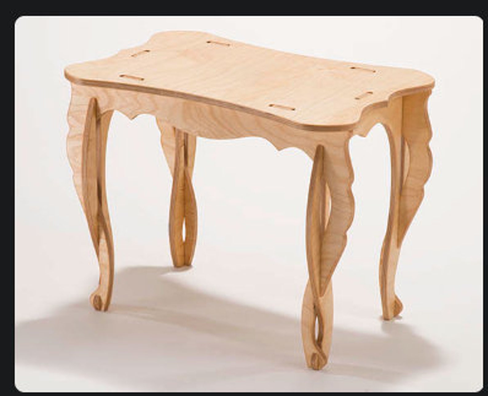 Laser Cut Flat Pack Coffee Table Cdr Dxf Svg Aı File - Etsy