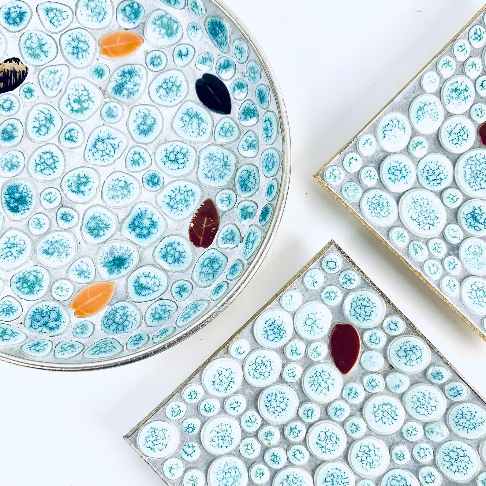 Timeless Elegance: Vintage Italian Glass Mosaic Dish From the 1960s – A ...