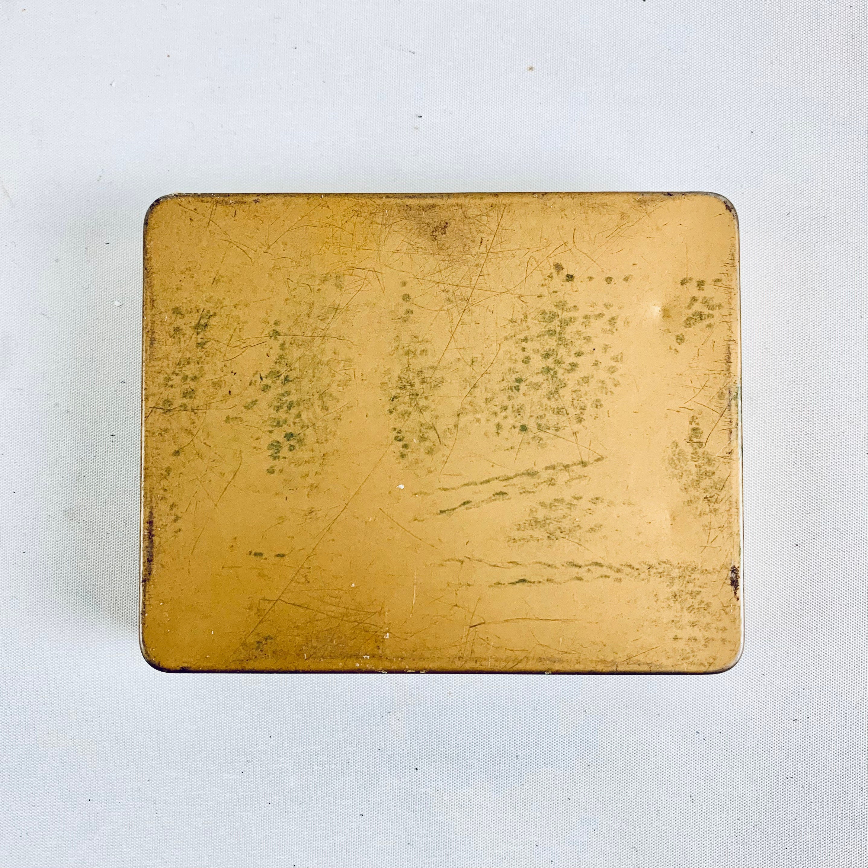 Vintage Red Tin Cigar Box for 20 Cigars by Panter Senoritas Gold ...