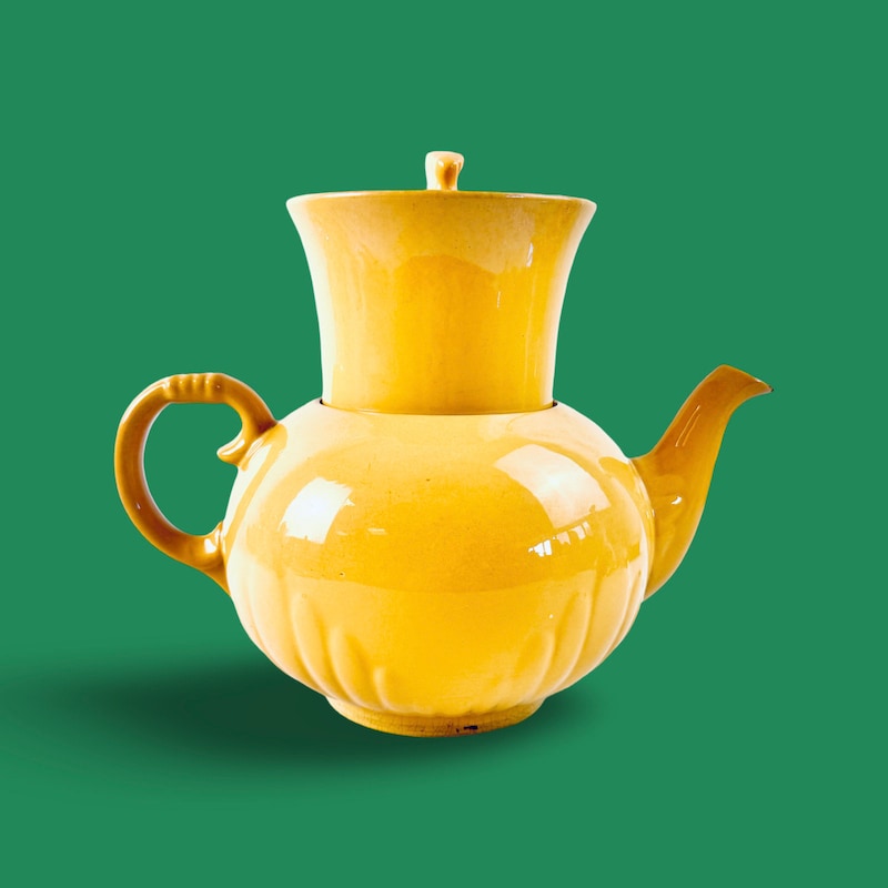 Yellow Teapot - Etsy