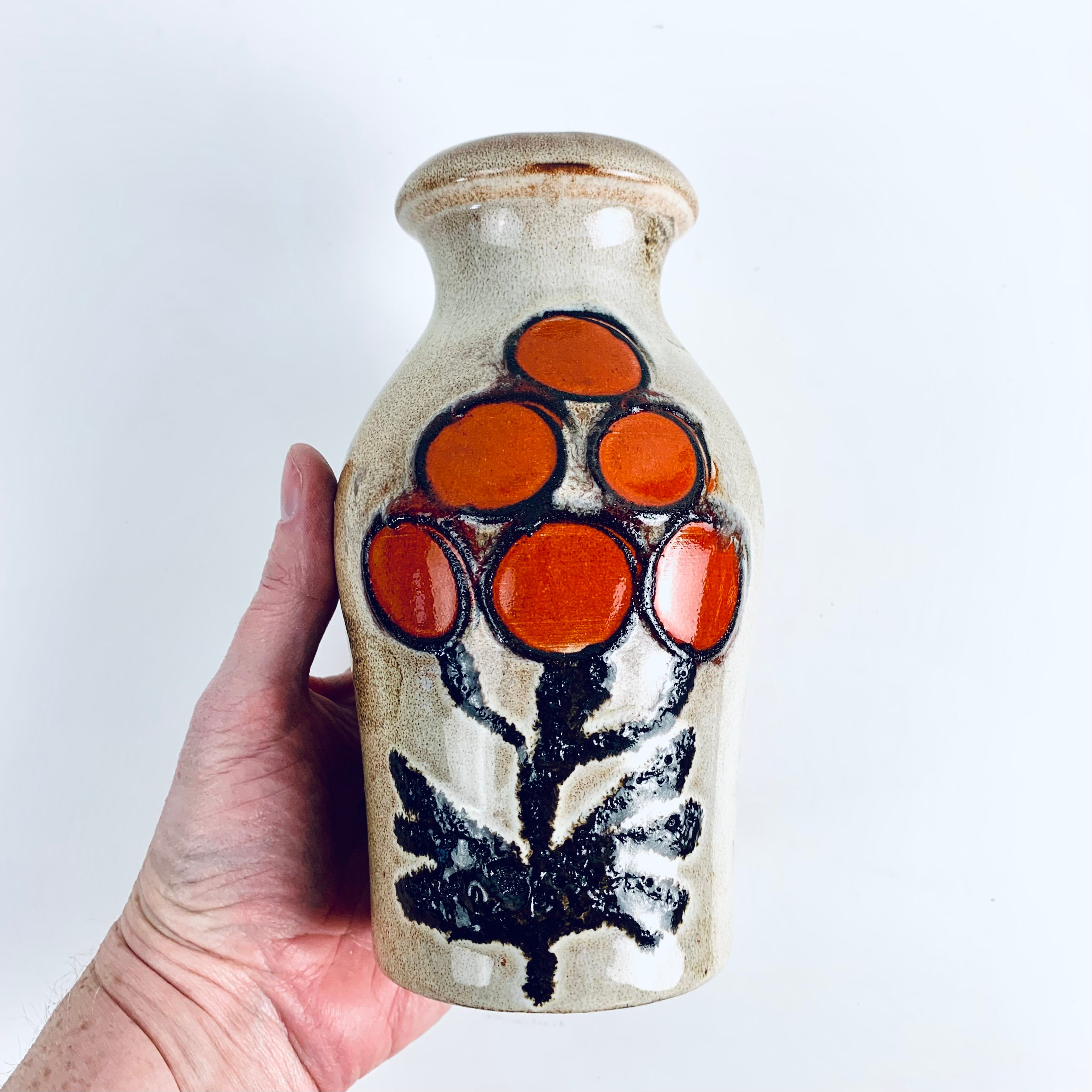 Collectible Vintage Scheurich Ceramic Vase From West Germany - Etsy
