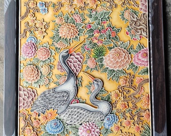 Customised Hand Painted Relief 3D Art Work - Etsy