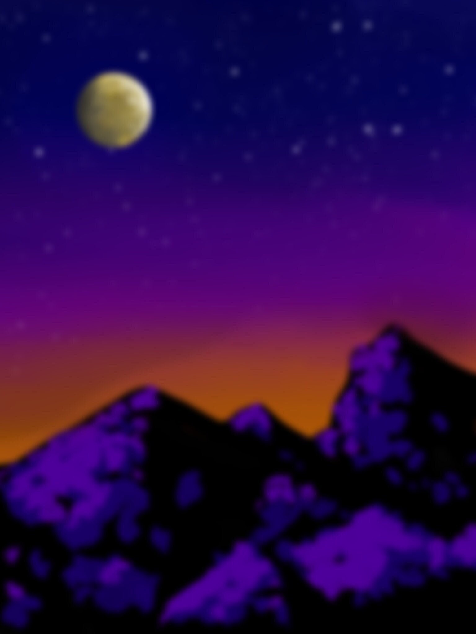 Purple Night View, Night View Wallpaper, Mobile Wallpaper, 4K Full Size ...