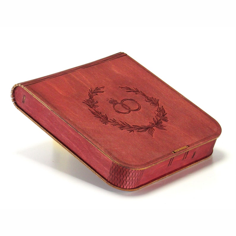 Wedding Photo Box SVG With USB Holder | Laser Cut Template - Etsy