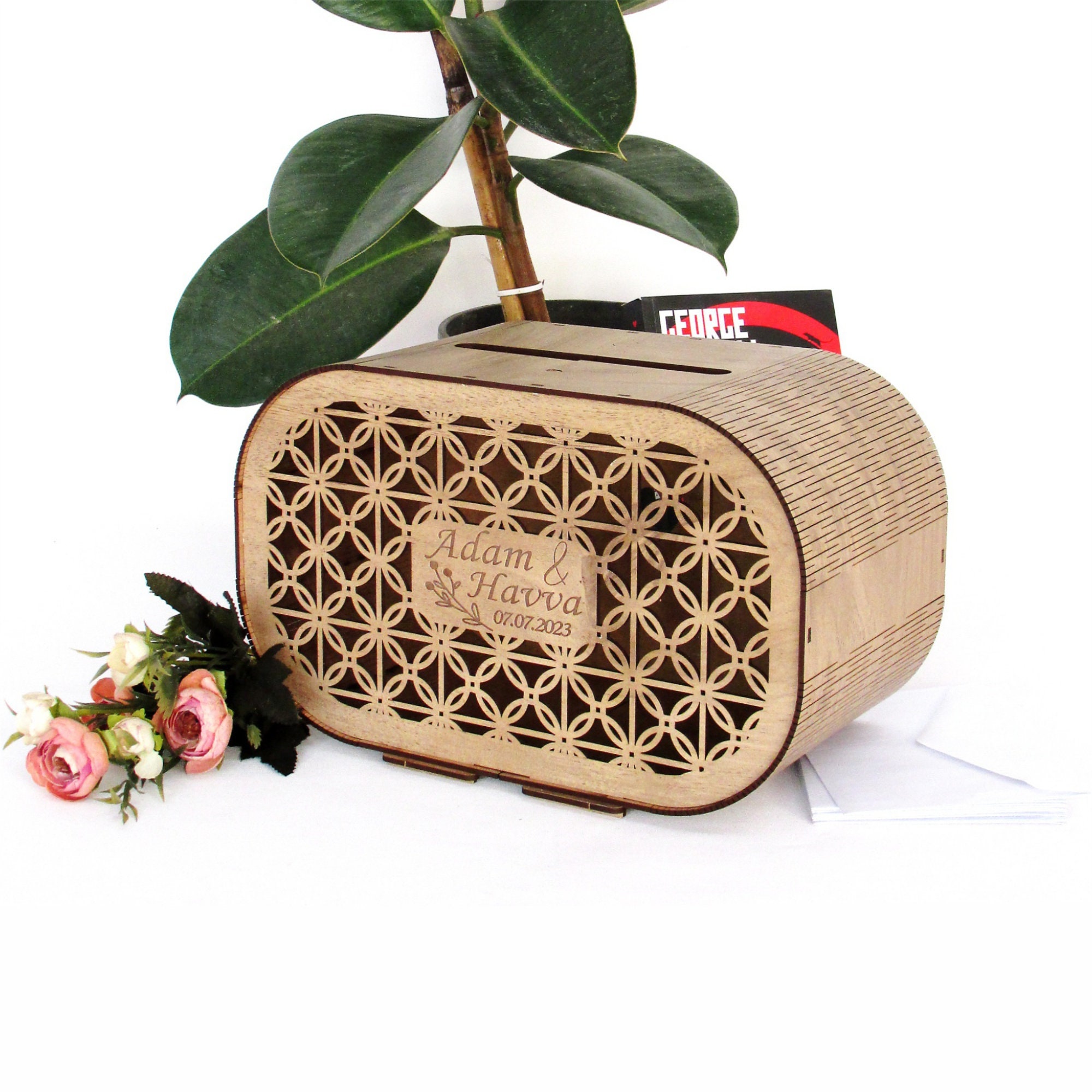 Stylish Wedding Card Box Template: Complete Your Wedding - Etsy