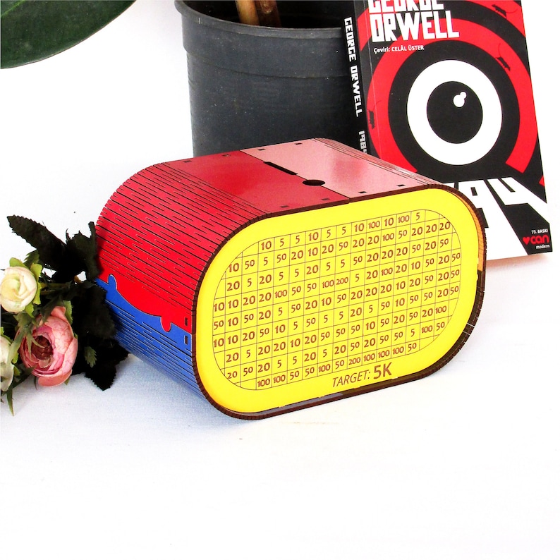 Laser Cut Piggy Bank SVG File | No-glue Kids Money Box (digital ...