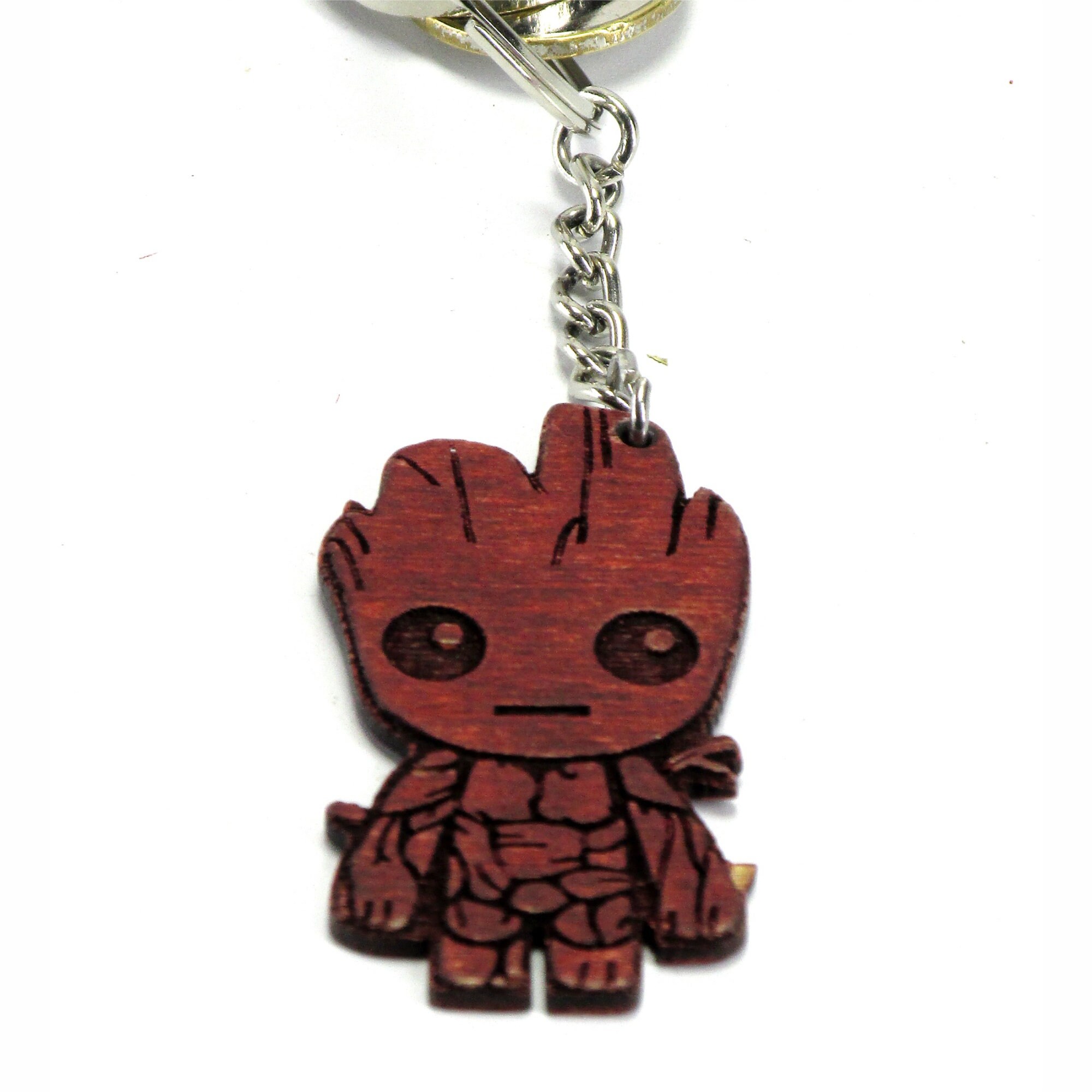I Am Groot Keychain Template, Cute and Unique Gift Idea Engraved ...