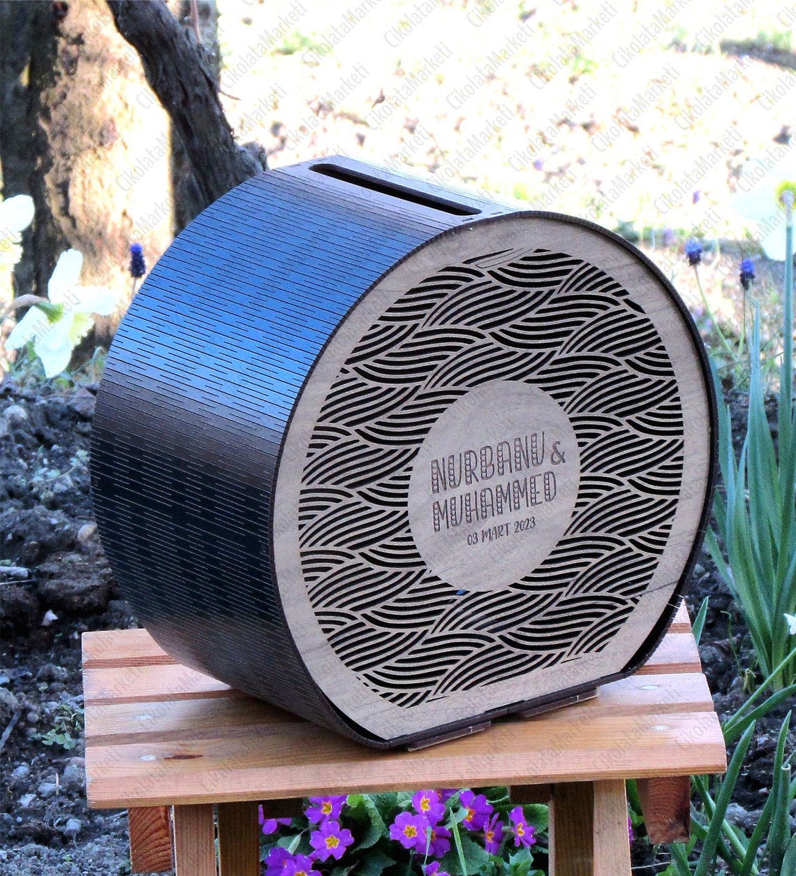 Circle Wedding Card Box Template Make Your Card Box Choice Easier ...