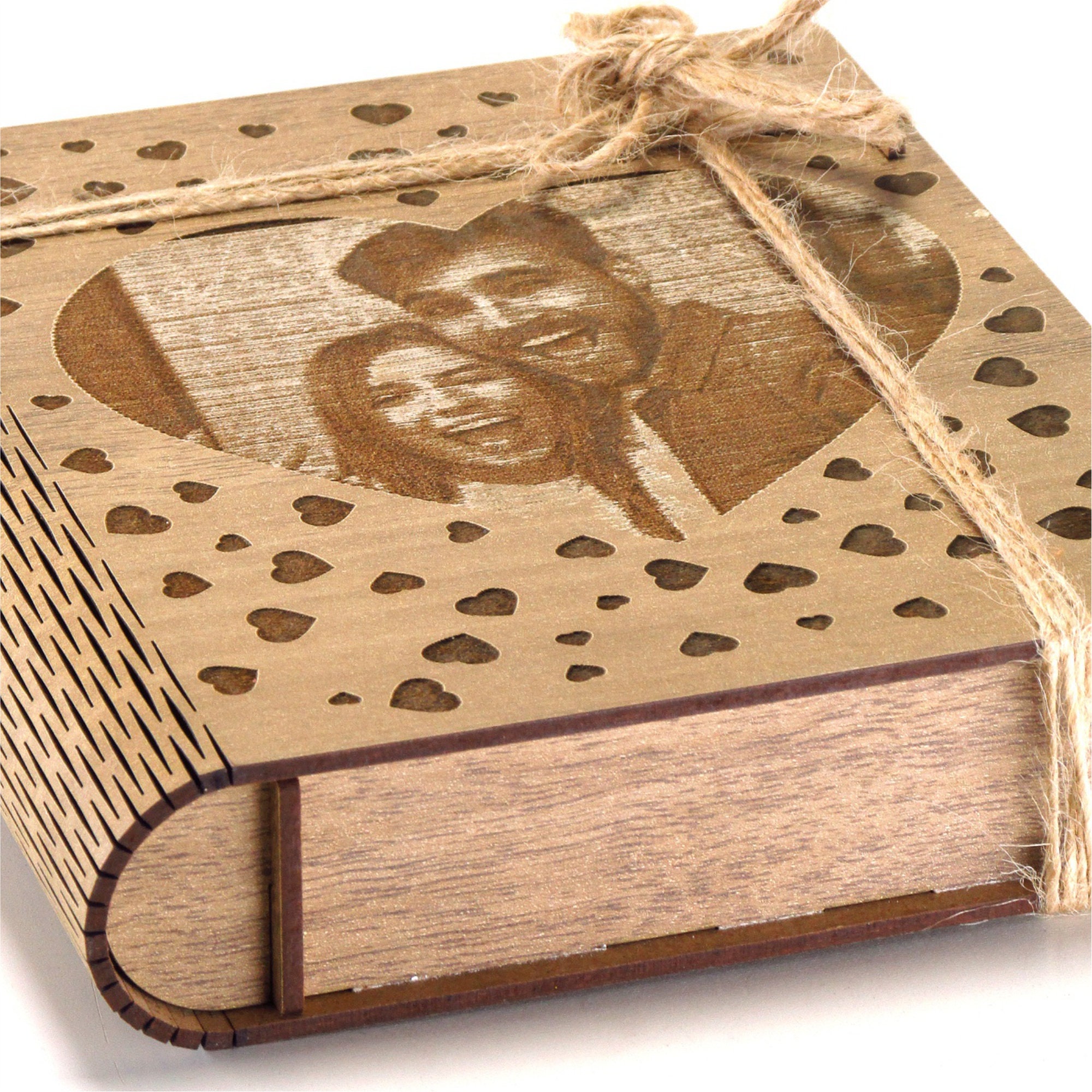 Wooden Book Box Template Lockable, Flexible, and Durable Wooden Box ...