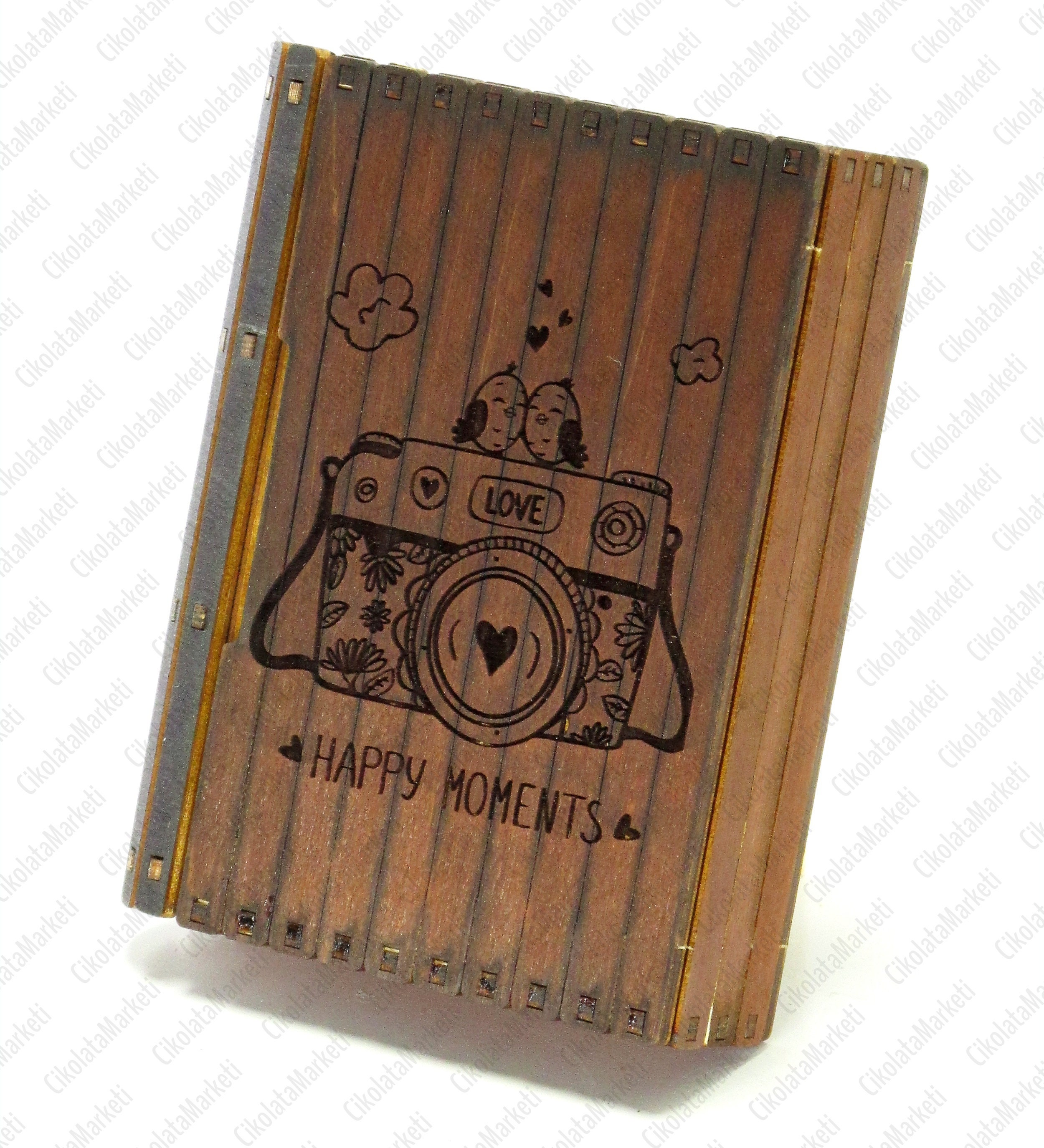 Slider Small Wooden Book Box Template for DIY Projects Book - Etsy