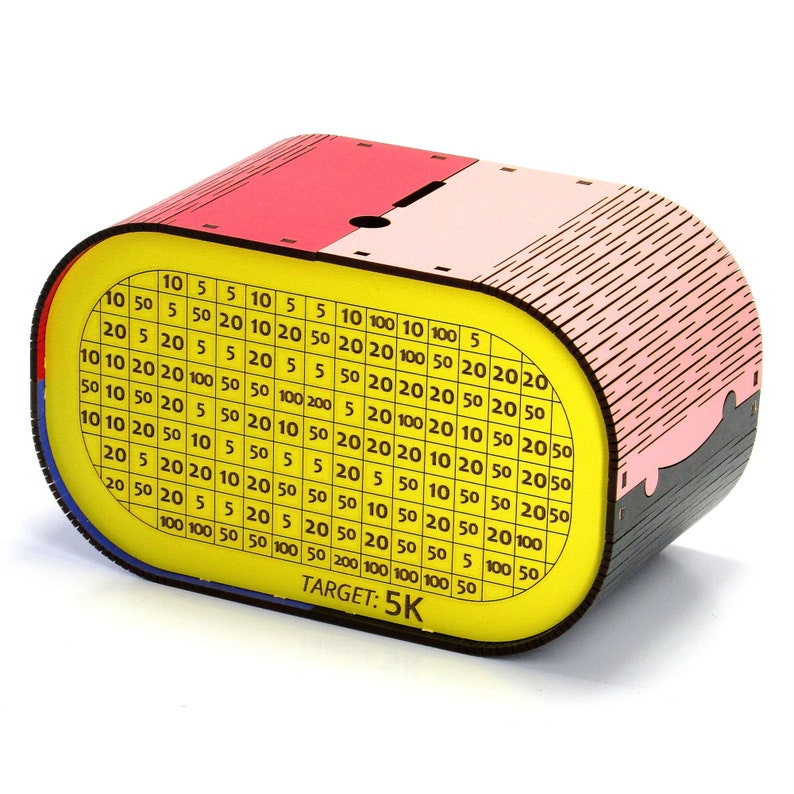 Laser Cut Piggy Bank SVG File | No-glue Kids Money Box (digital ...