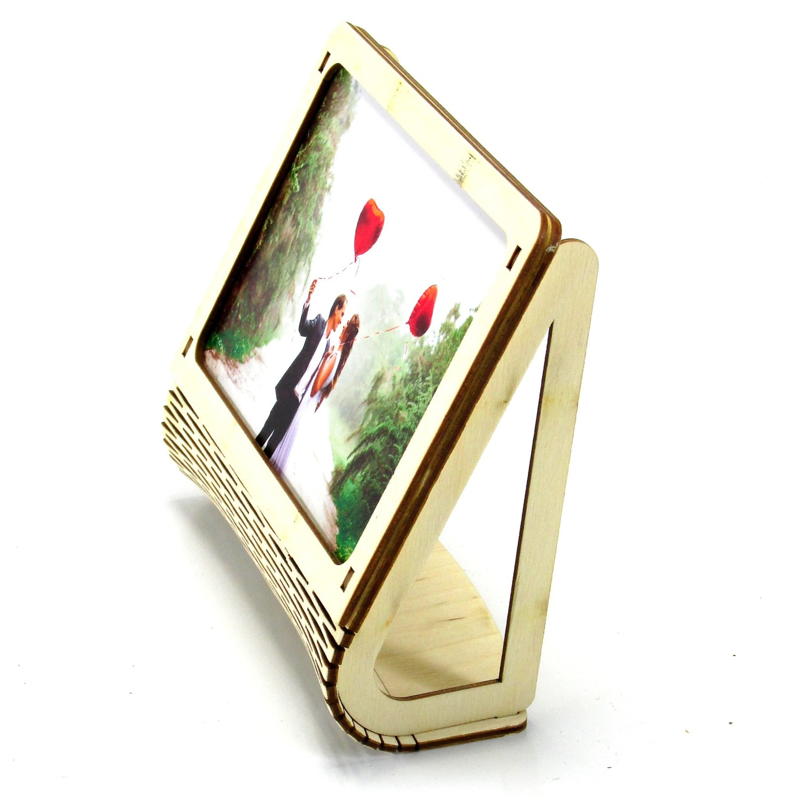 15x10 Curved Photo Frame Template Picture Frame Wood Frame - Etsy