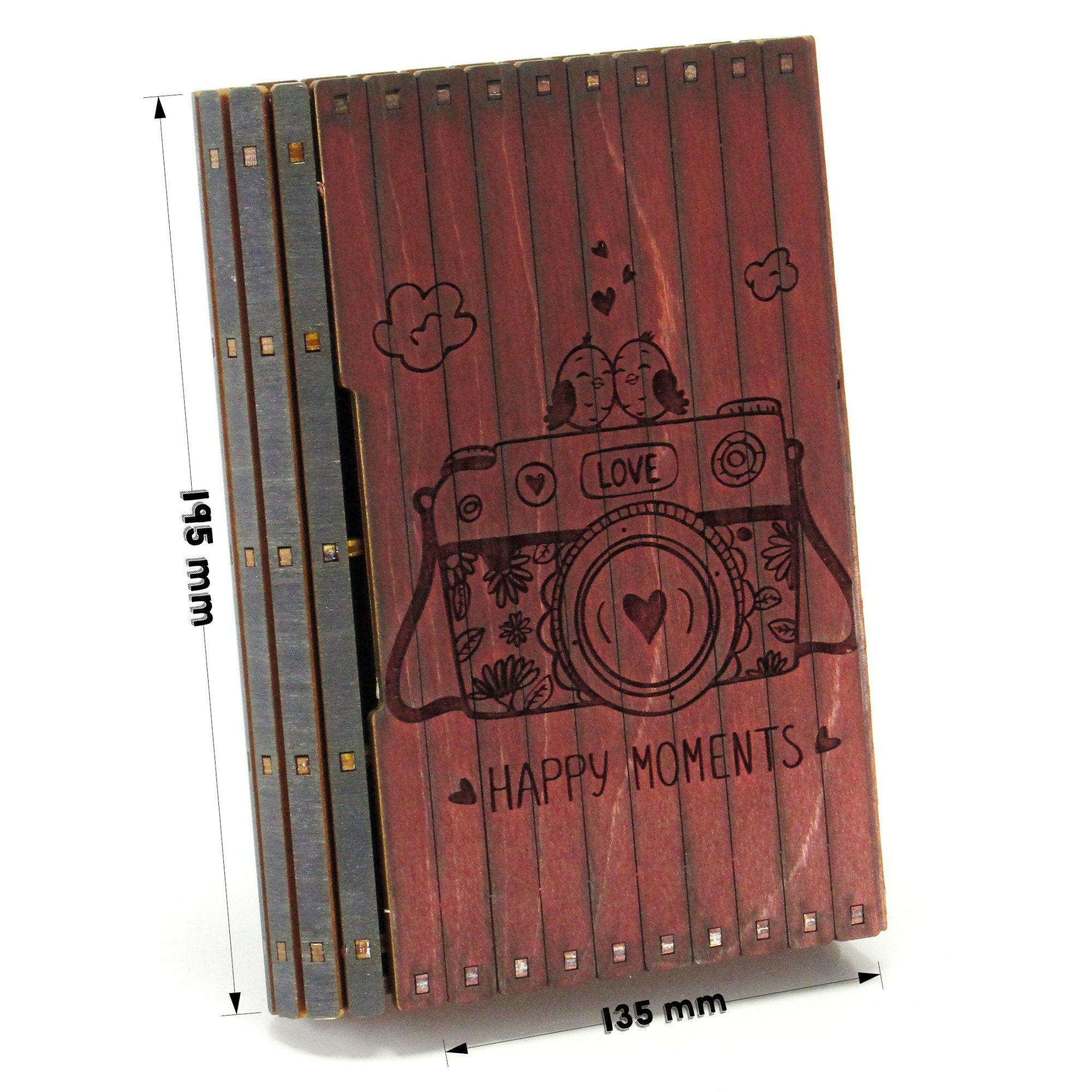 Slider Large Wooden Book Box Template for DIY Projects - Etsy