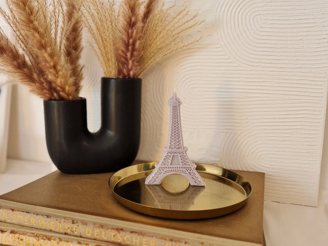 Eiffel Tower Candle Paris Statement Candle Landmark Fashion - Etsy