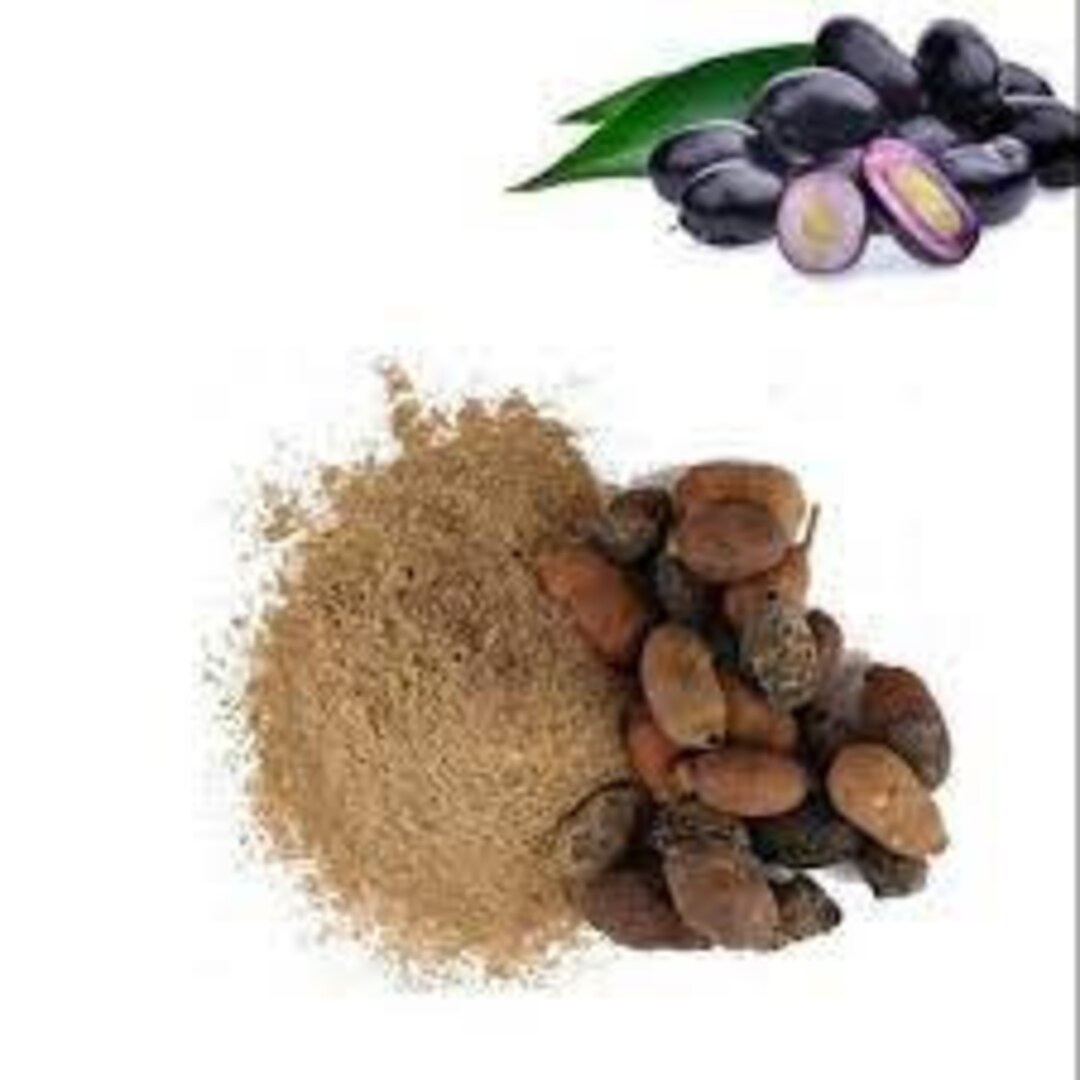 Organic Jamun Seeds Powder - Etsy