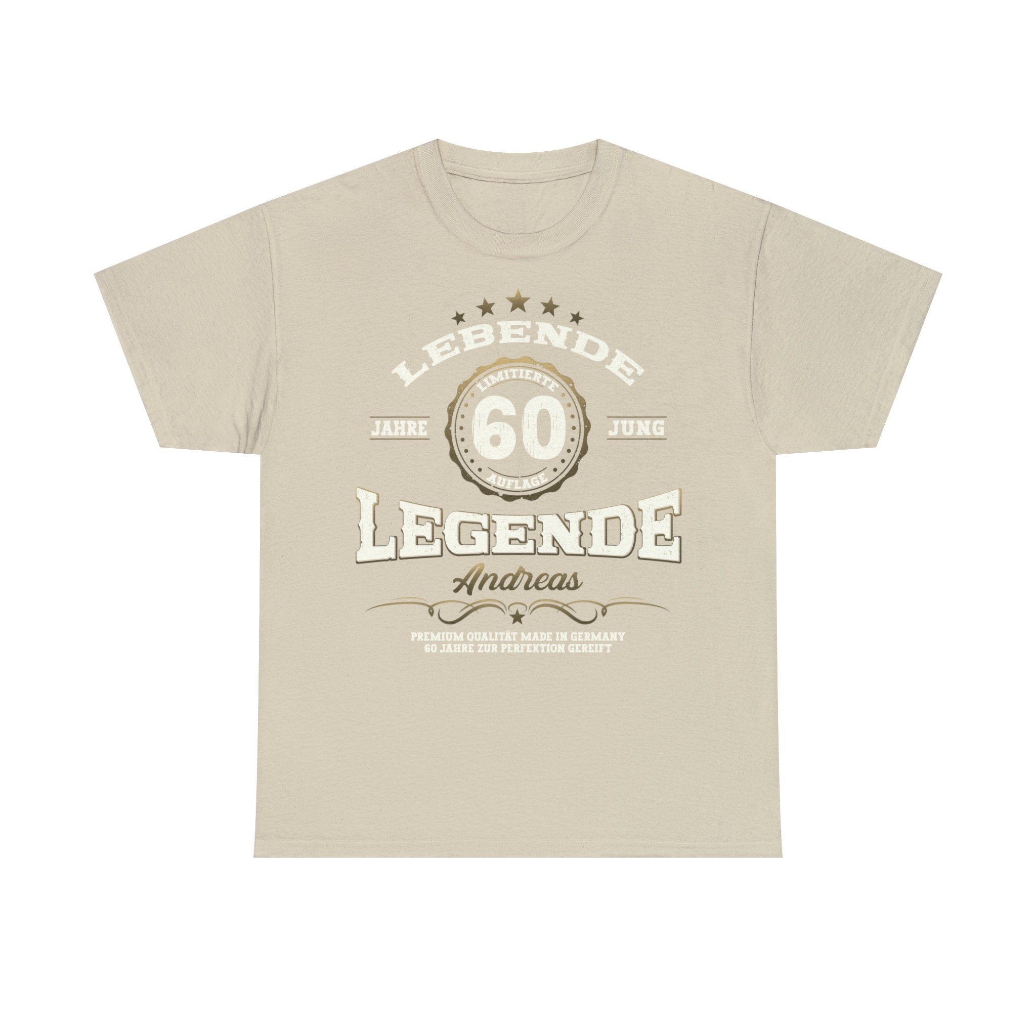60. Geburtstag Geschenk Mann – Personalisiertes Legenden T-Shirt ...