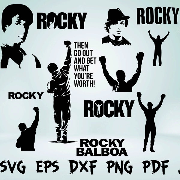 Rocky Balboa - Etsy