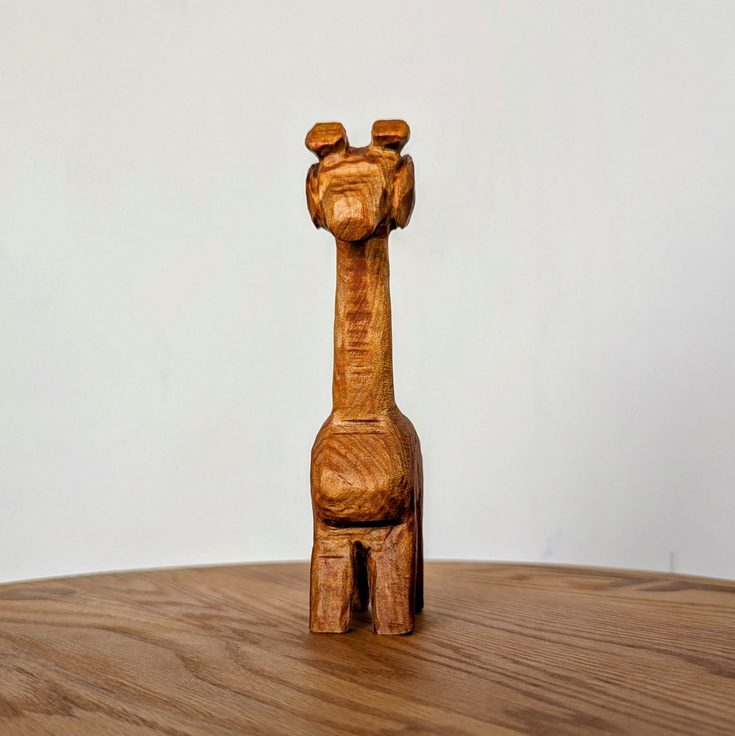 Carved Wood Giraffe 3 - Etsy