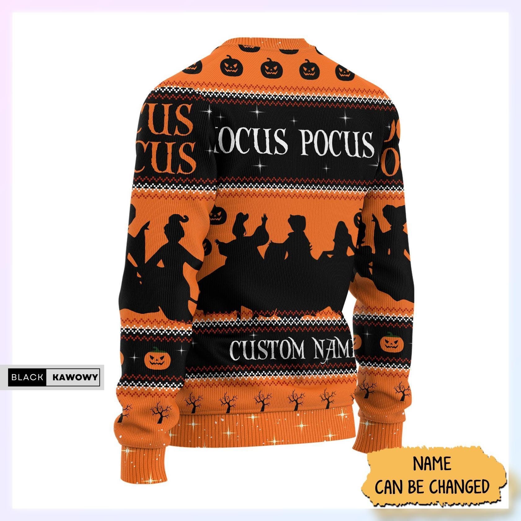 Halloween Hocus Pocus Sweater, I Put A Spell On You sold by Graham ...