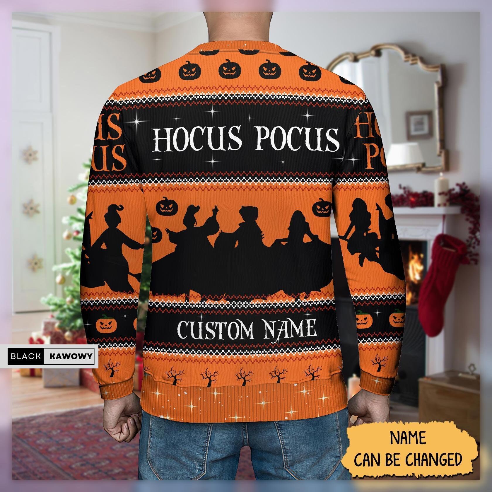Halloween Hocus Pocus Sweater, I Put A Spell On You sold by Graham ...