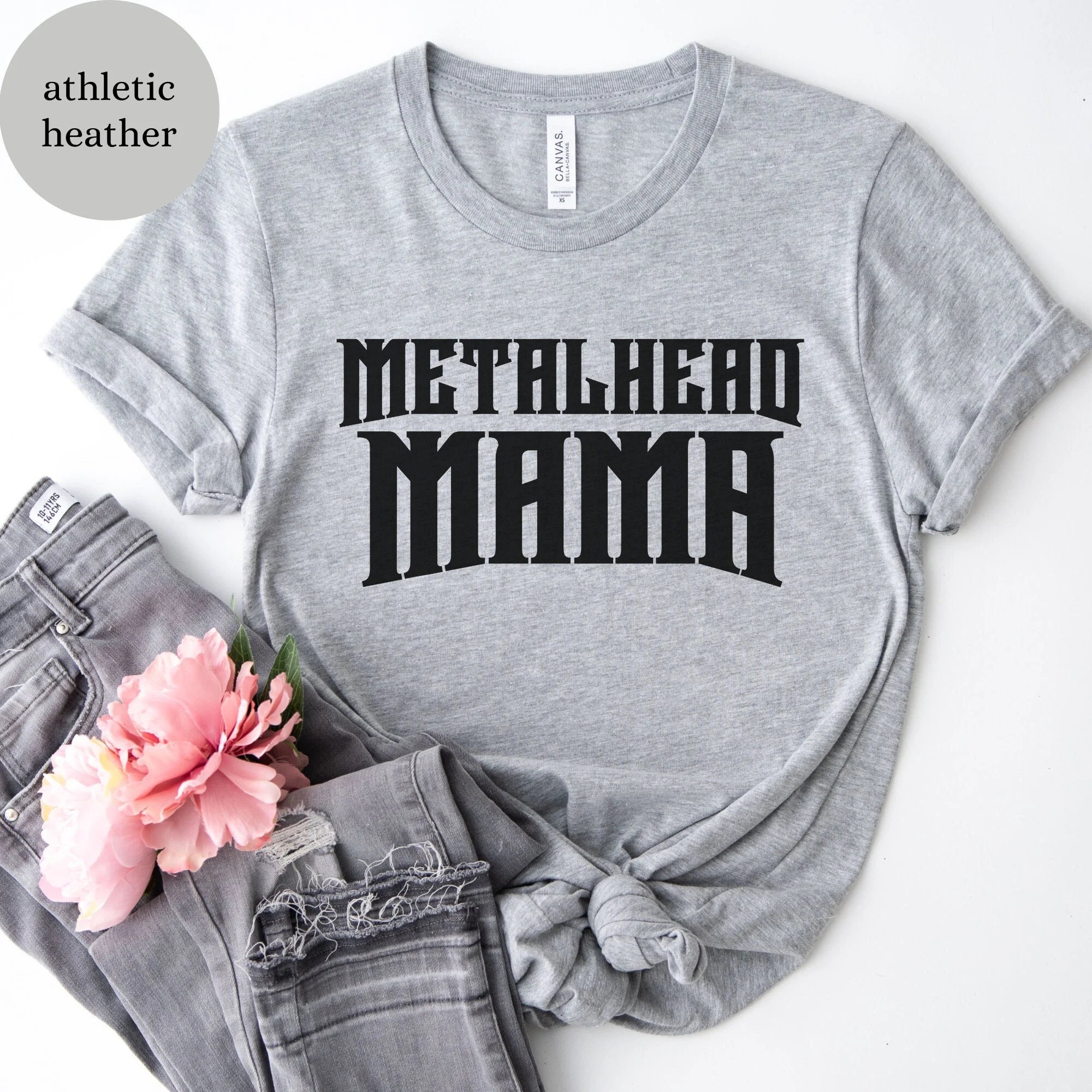 Metalhead Mama Shirt, Heavy Metal Mom, Moms Who Love Heavy Metal Shirt ...