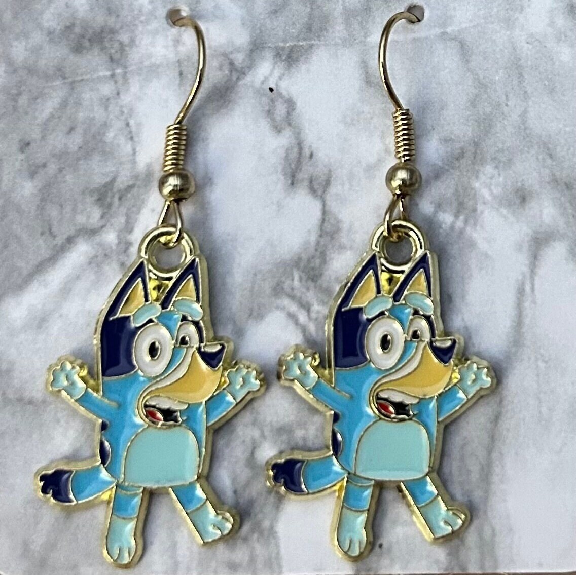 Bluey Earrings - Etsy