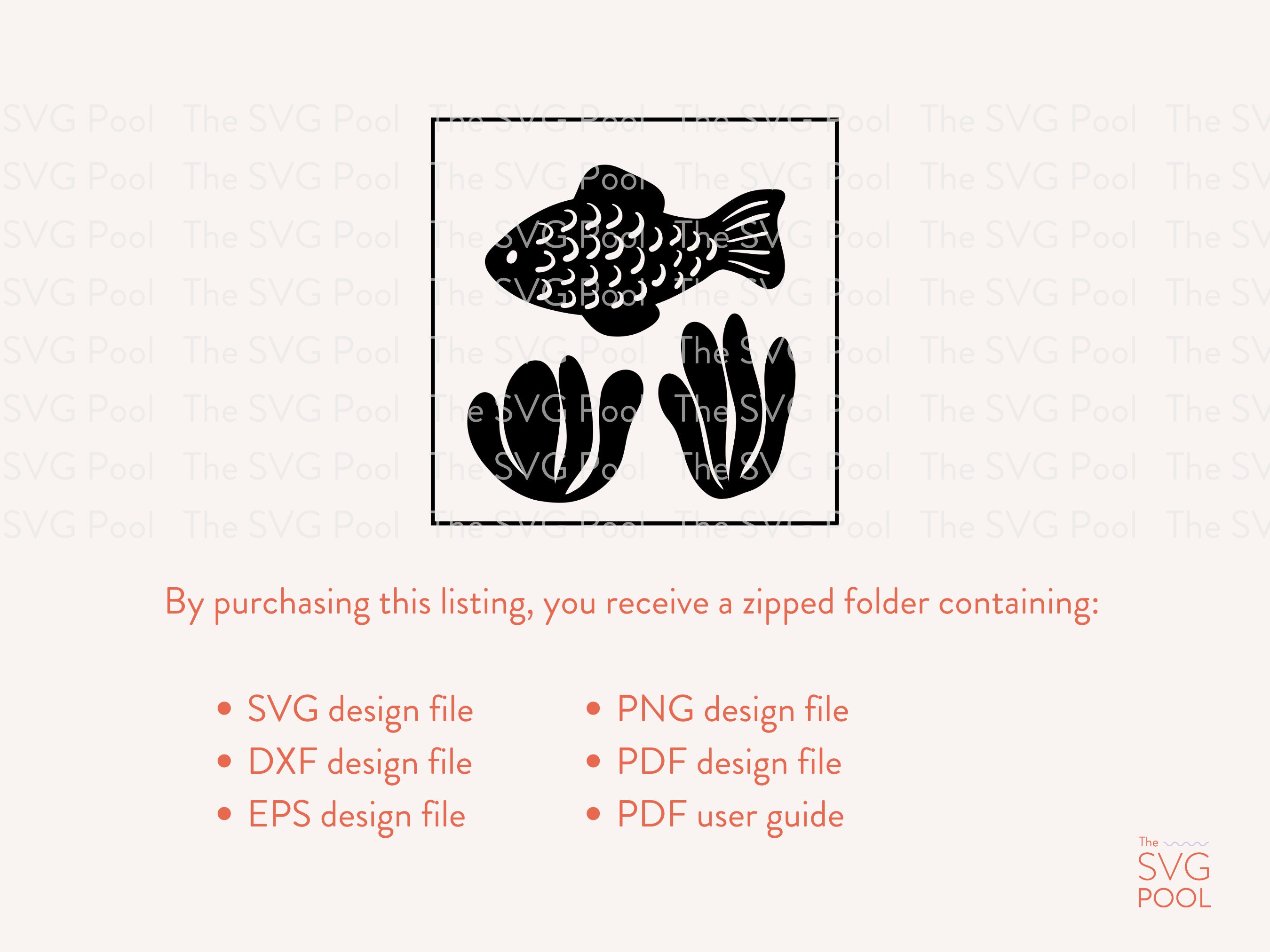 Fish Tank SVG DXF EPS Fish Svg Aquarium Svg Fish Parent - Etsy