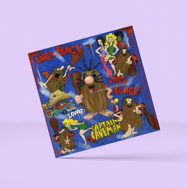 Captain Caveman - Etsy