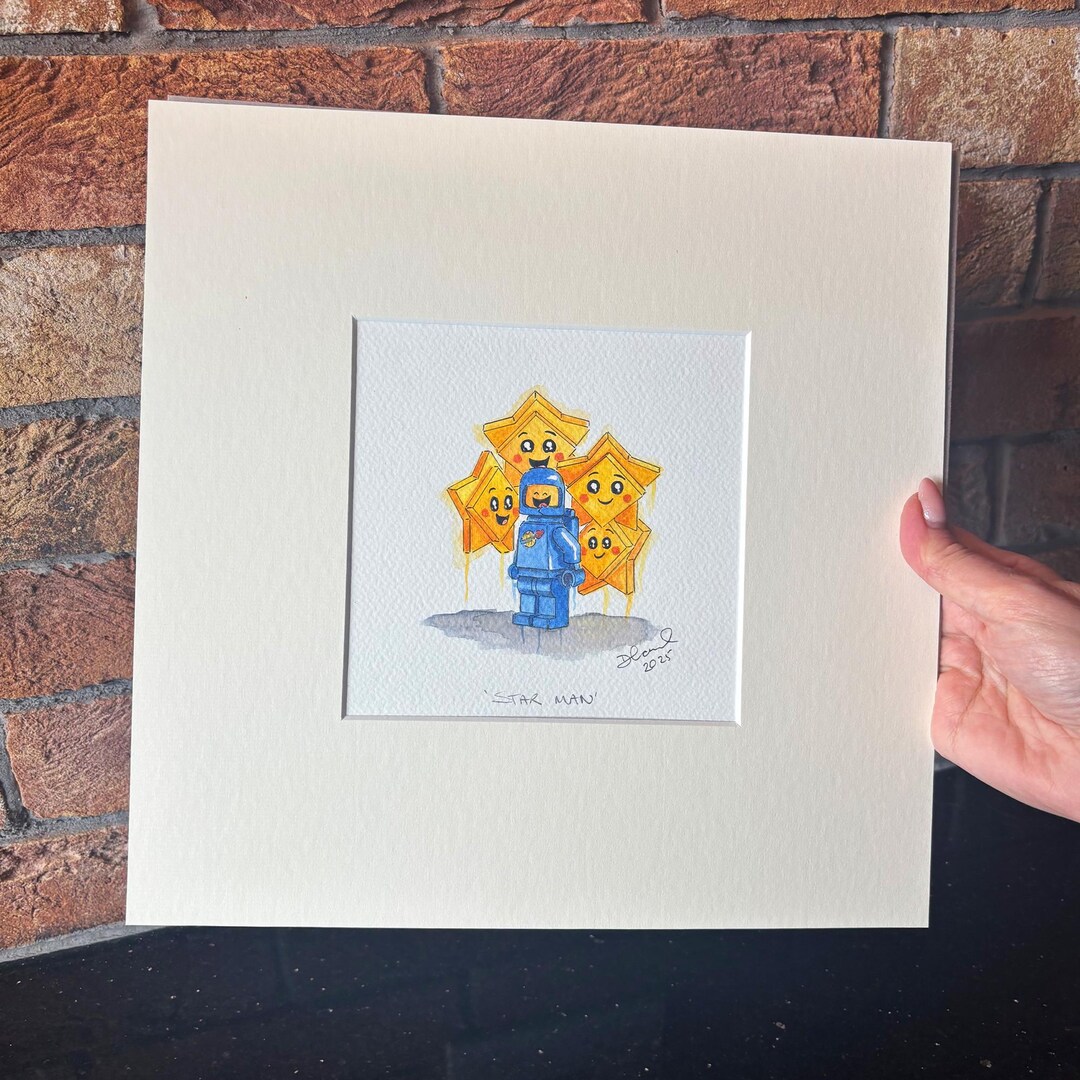 Benny the Spaceman Original Art Work - Starman - Etsy