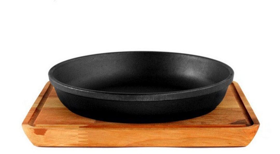 Cast Iron Baking Dish Baking Bowl Round Roasting Pan Lasagna Bowl - Etsy