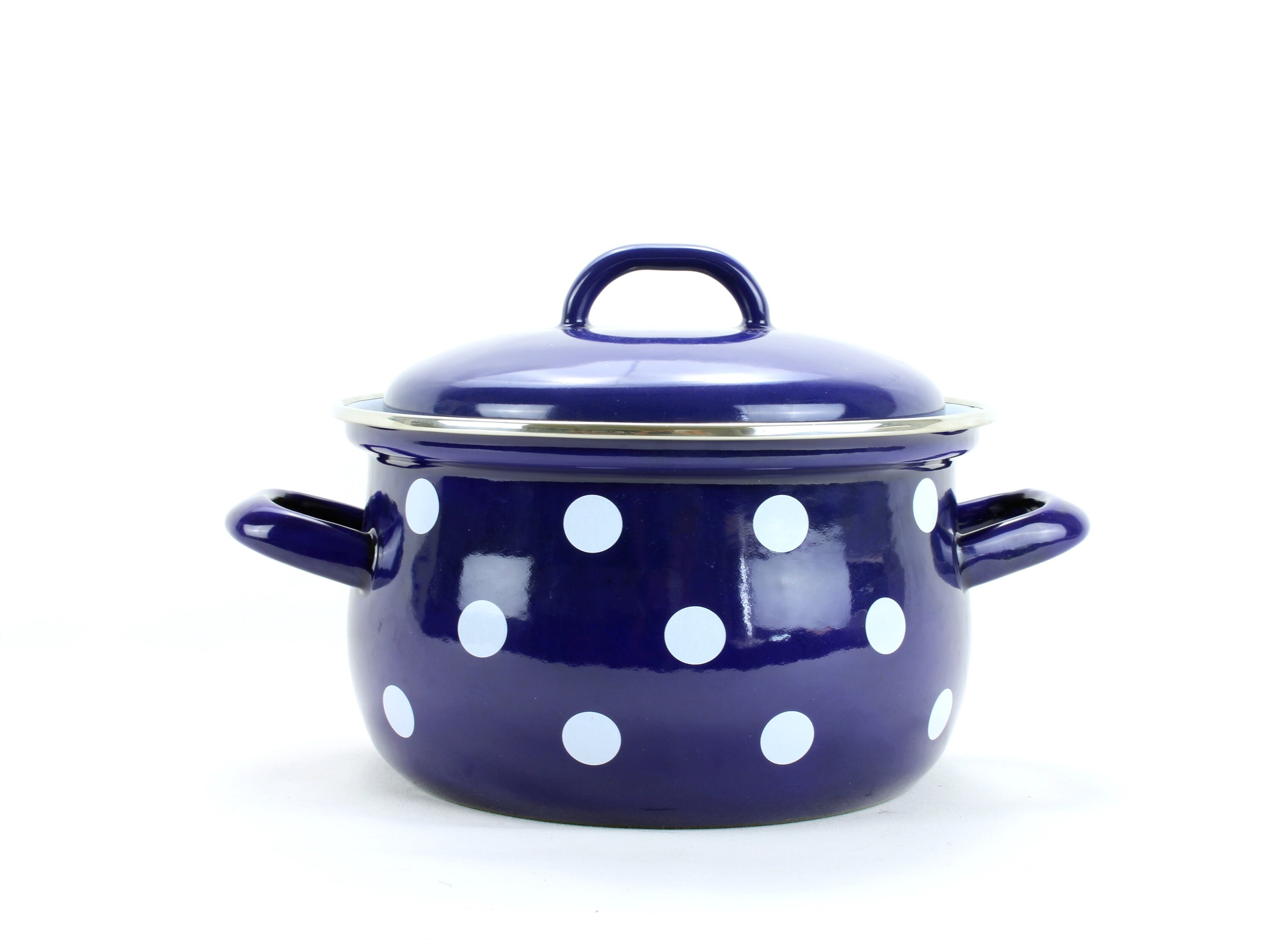 Enamel Cooking Pot Blue Vintage Saucepan Kitchenware Cokware Pan - Etsy