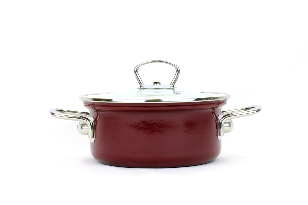Enameled Ceramic Cooking Pot Cookware ECO - CERAMIC - Etsy