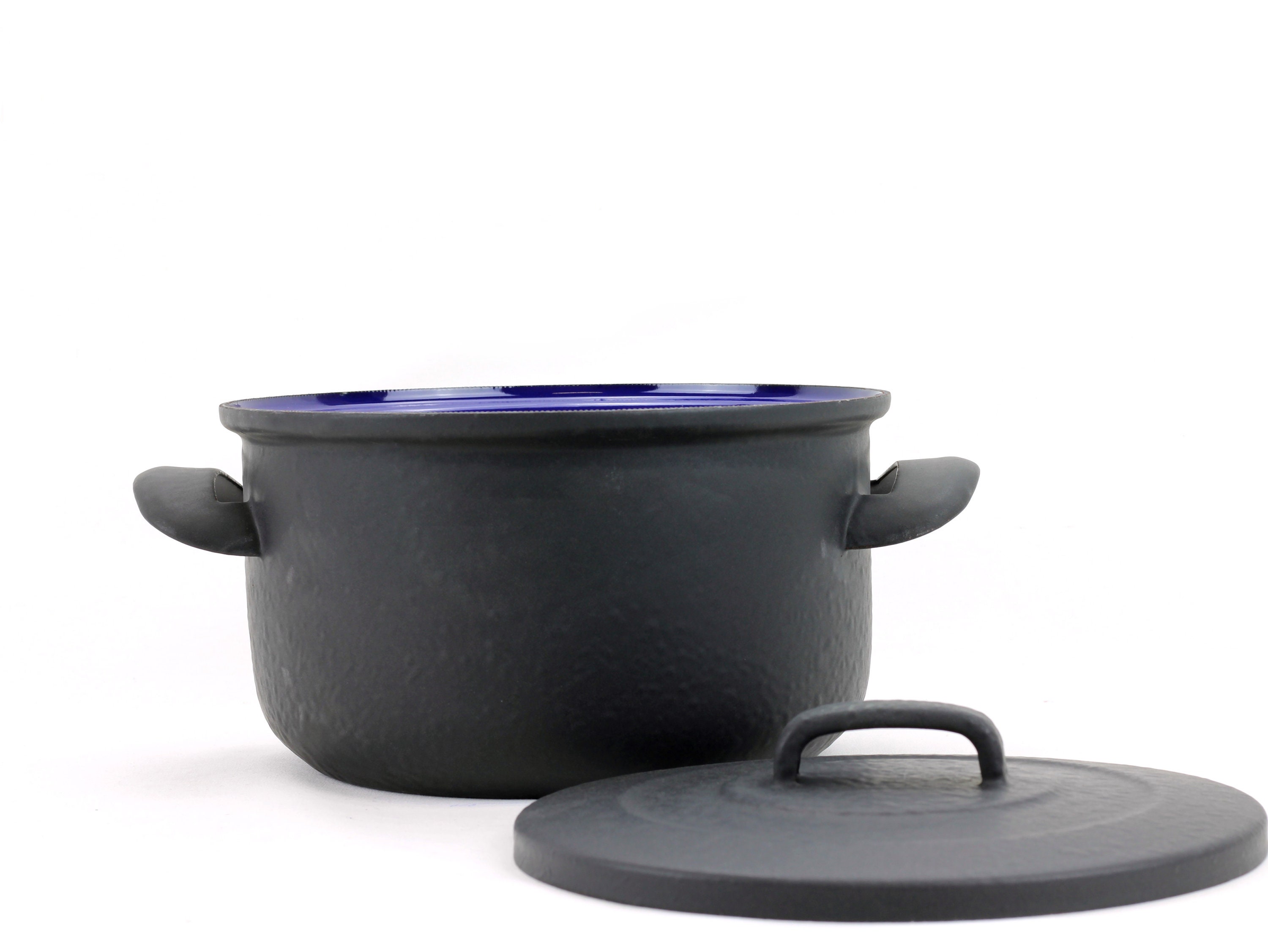 Traditional Cooking Pot Made of Cast Iron and Enamel , Pot With Lid - Etsy