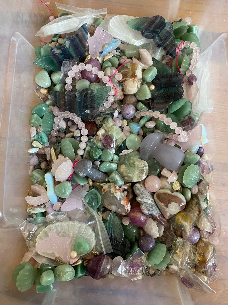 Mermaid Crystal Confetti, Crystal Scoops - Etsy