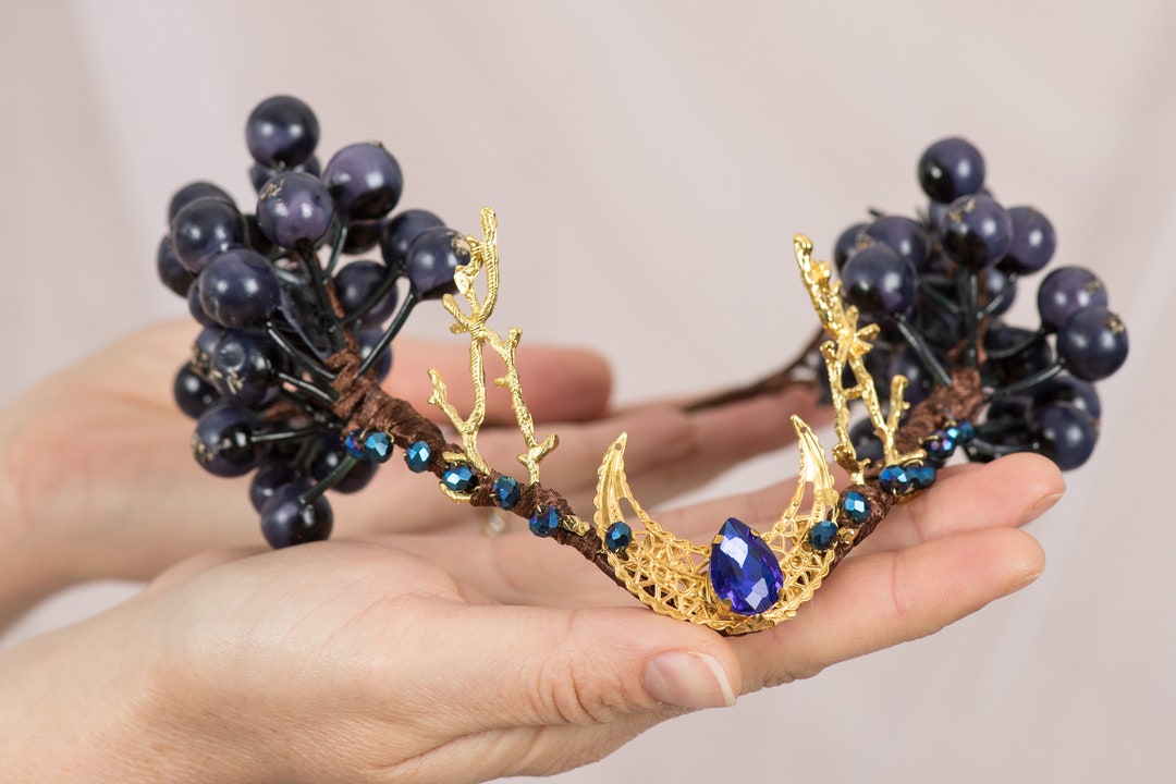 Fairy Crown Fantasy Crown Elven Crown Elven Headpiece Elven Tiara Elf ...