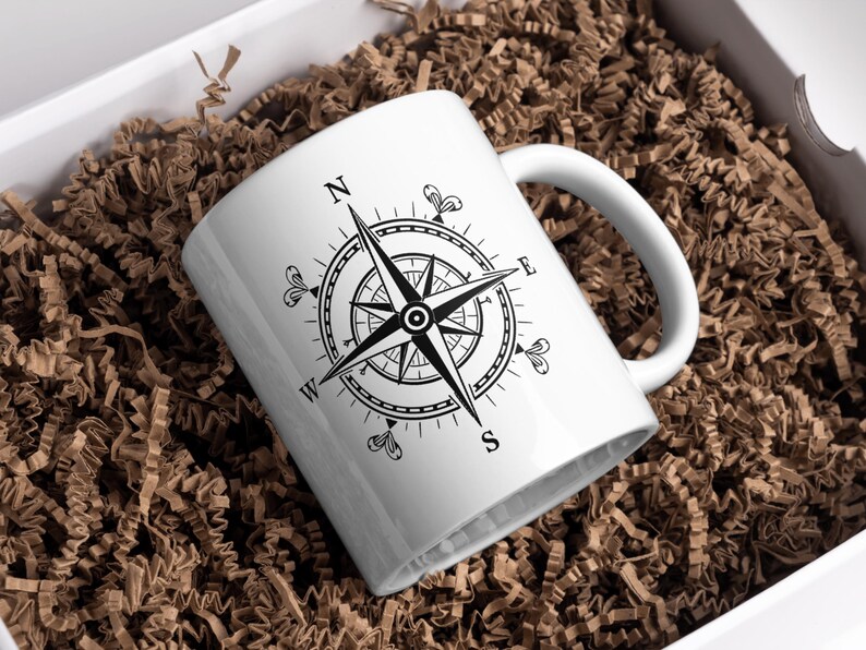 Digital Download_compass With and Without Inscription_plotter File ...