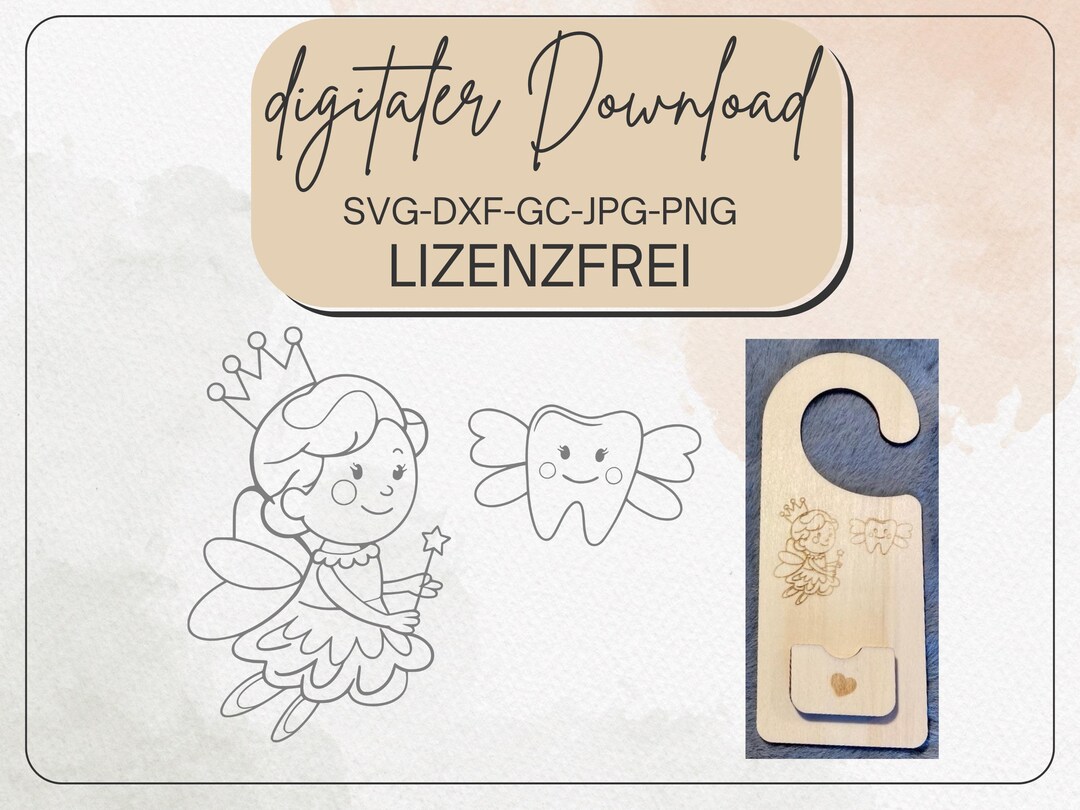 Tooth Fairy SVG, Tooth Fairy PNG, Tooth Fairy JPG, Tooth Fairy Laser ...