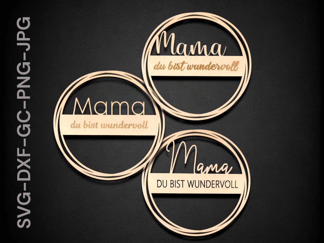 Laserdatei_Muttertag Geschenk-Loop Bundle für den Muttertag ...