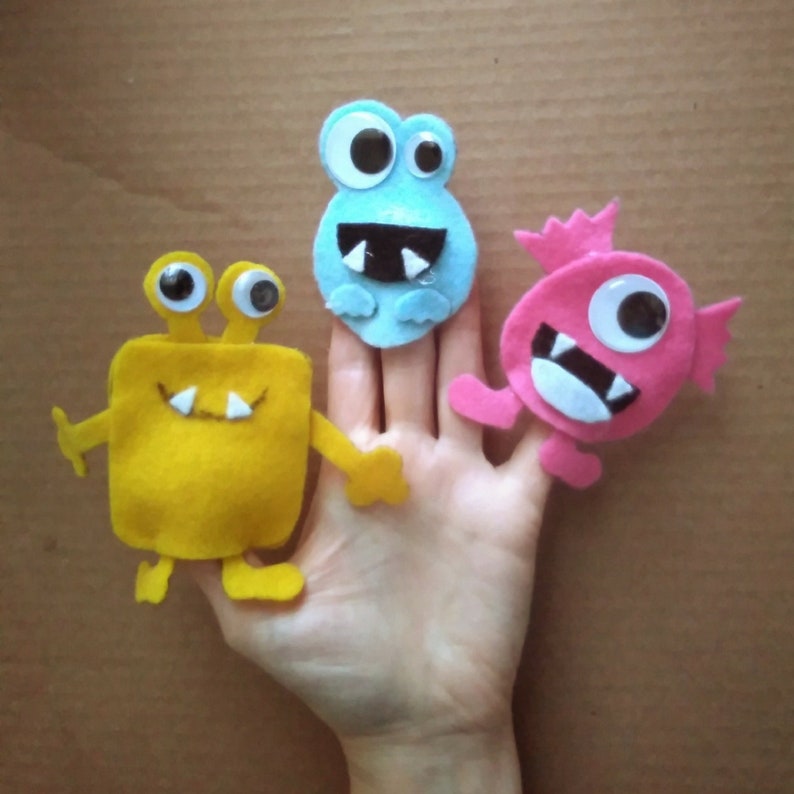 Monster Finger Puppets Kmart at Ellen Franklin blog
