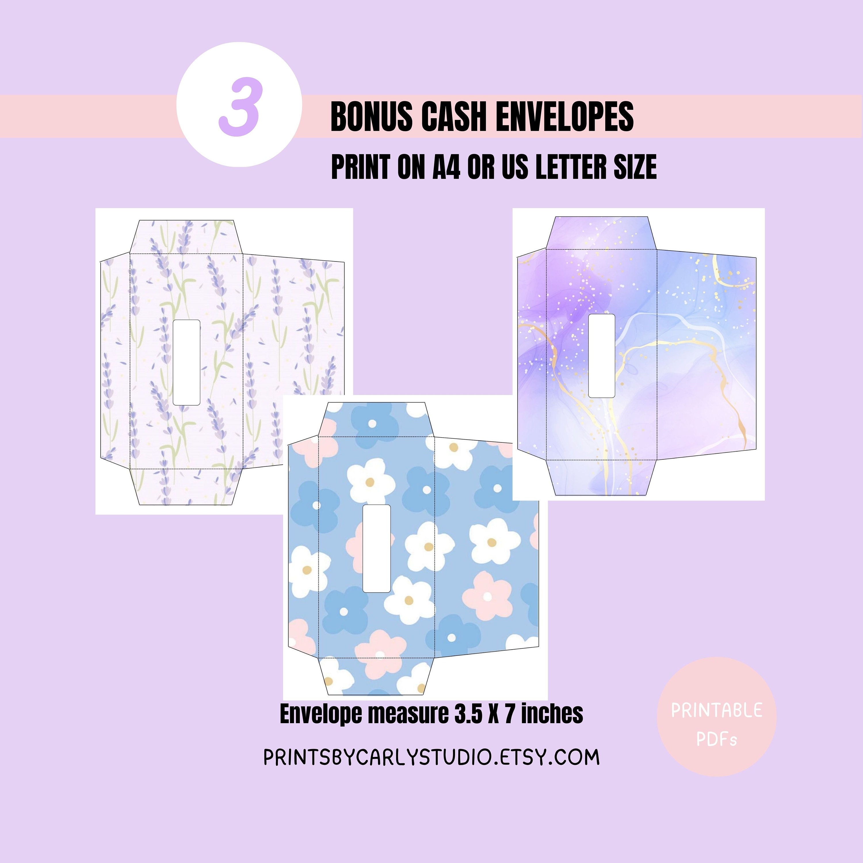 Savings Challenge Printable, Money Saving Bundles, Envelope Challenge ...